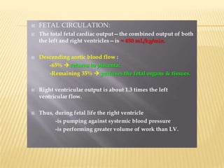 Cardiac development & fetal circulation (2) | PPTX | Heart and ...