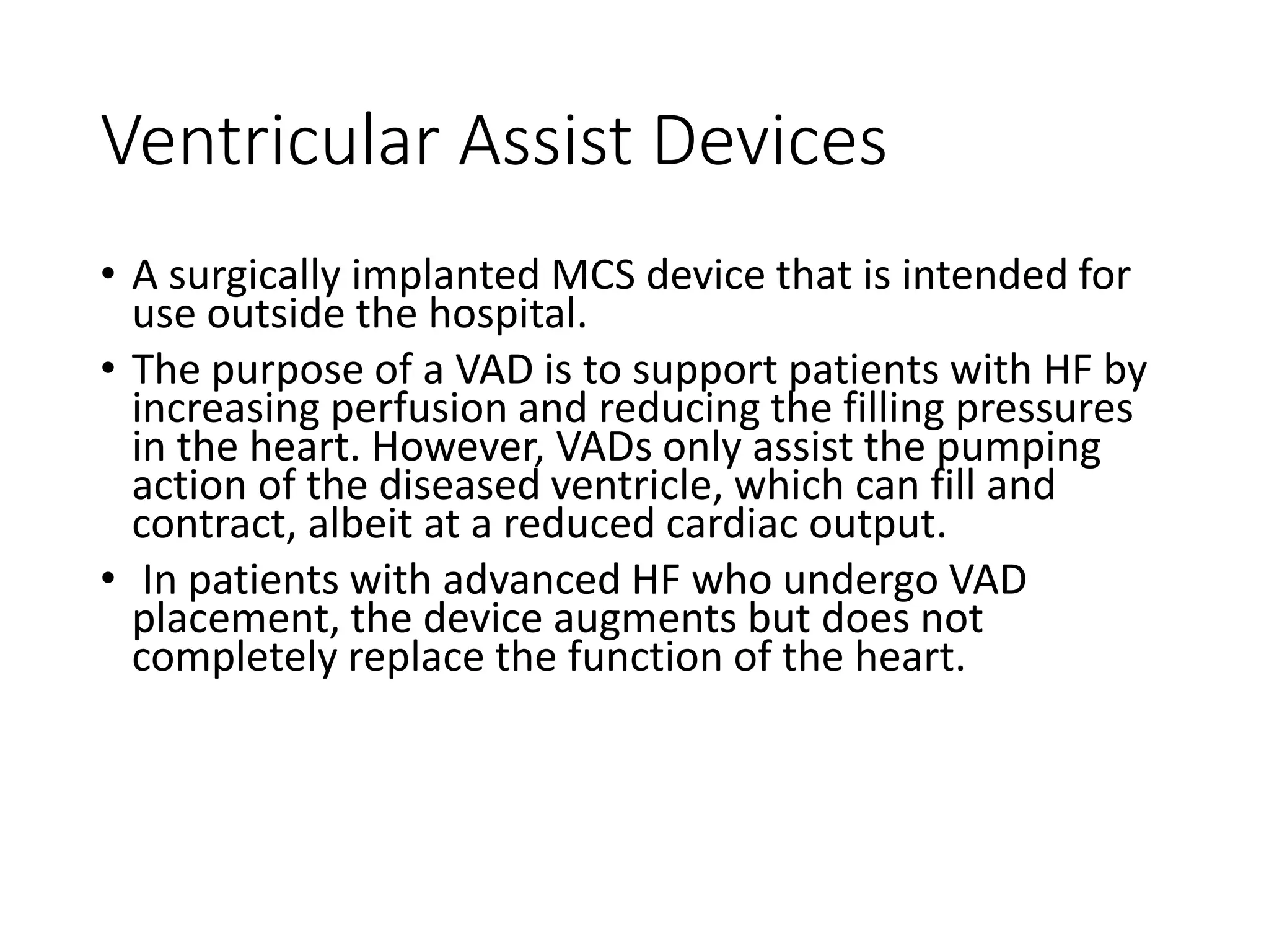 Cardiac devices Advanced Heart Failure.pptx