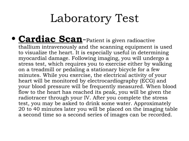 Cardiac diagnostic procedures | PPT