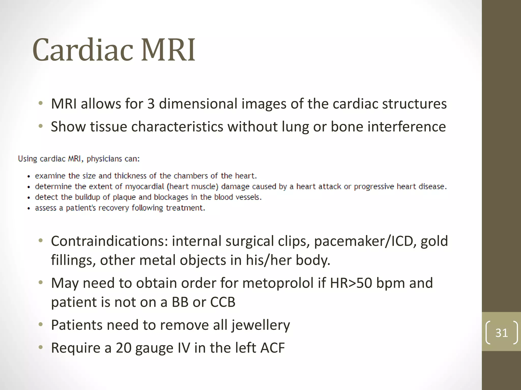 Cardiac diagnostics | PPTX