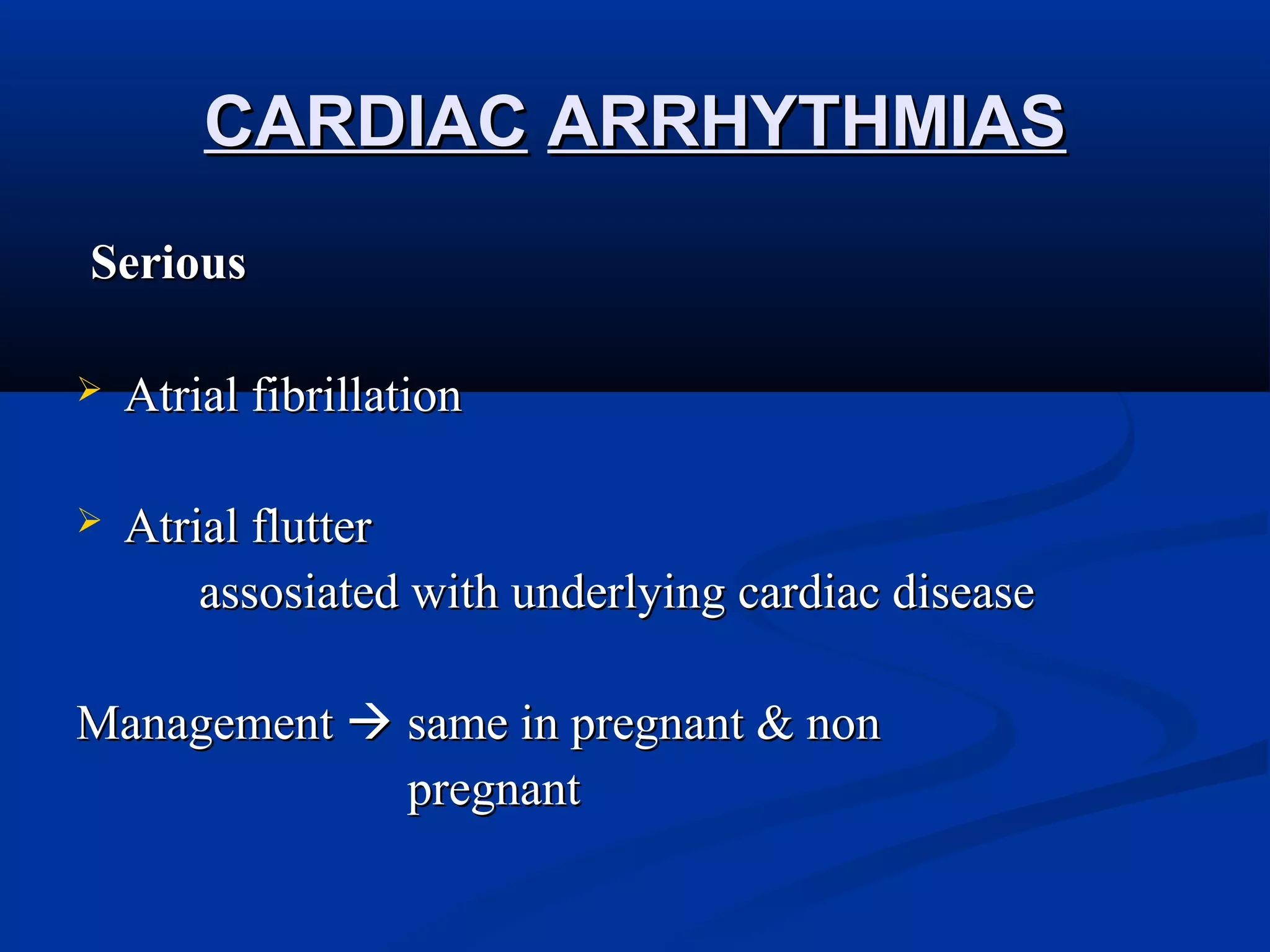 Cardiac disease in pregnancy | PPT