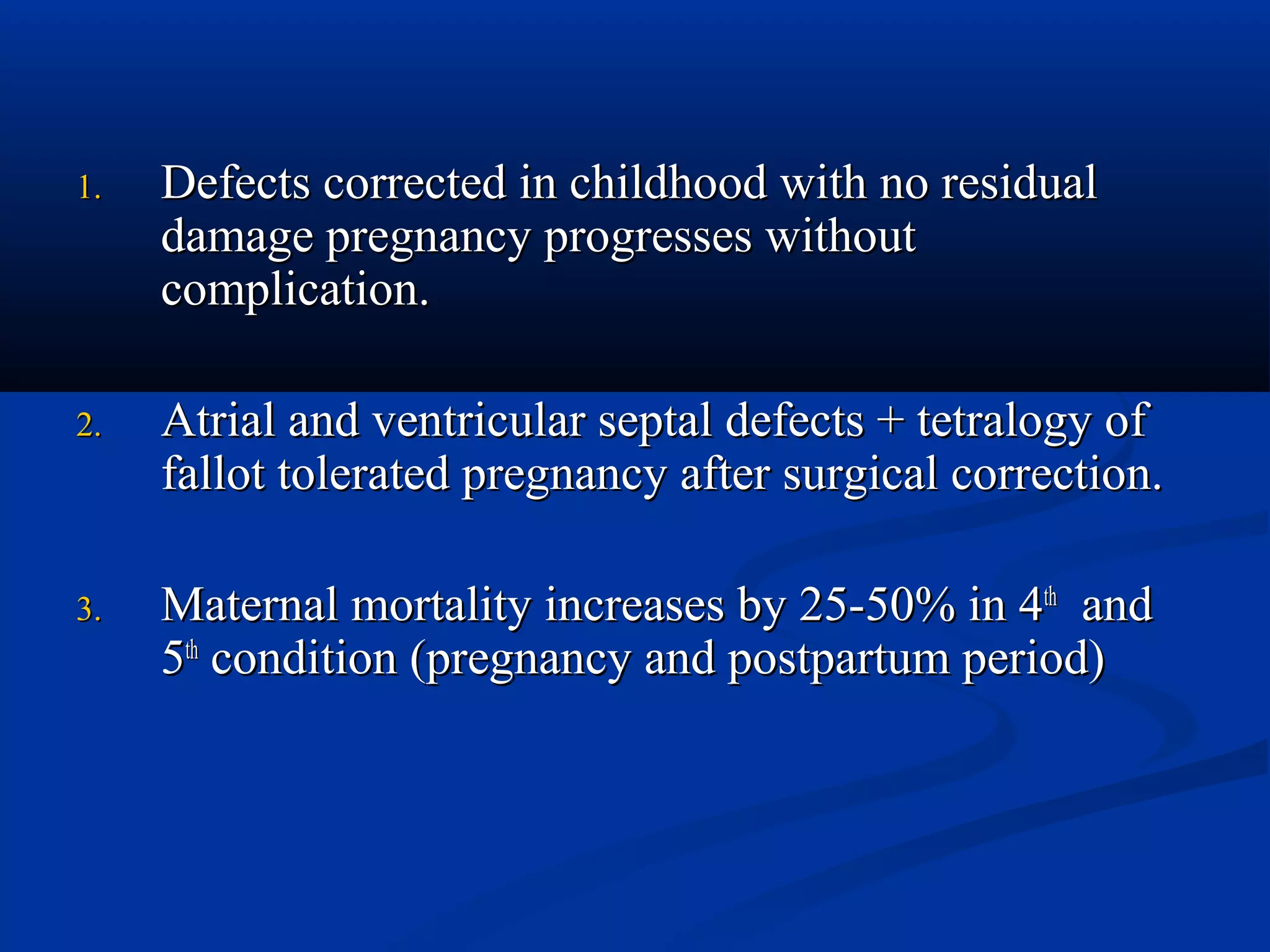 Cardiac disease in pregnancy | PPT