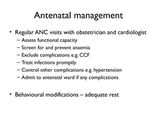 CARDIAC DISEASE IN PREGNANCY power point | PPTX