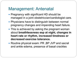 Cardiac Diseases in Pregnancy pptx | PPTX