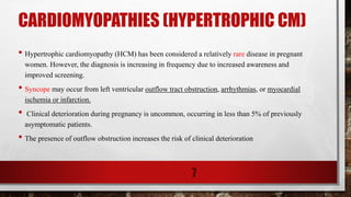 Cardiac diseases in pregnancy | PPT