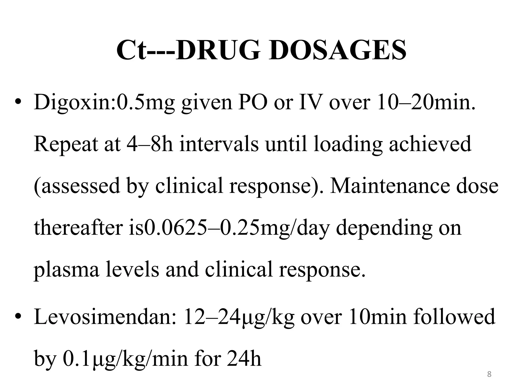 Cardiac drugs | PPTX