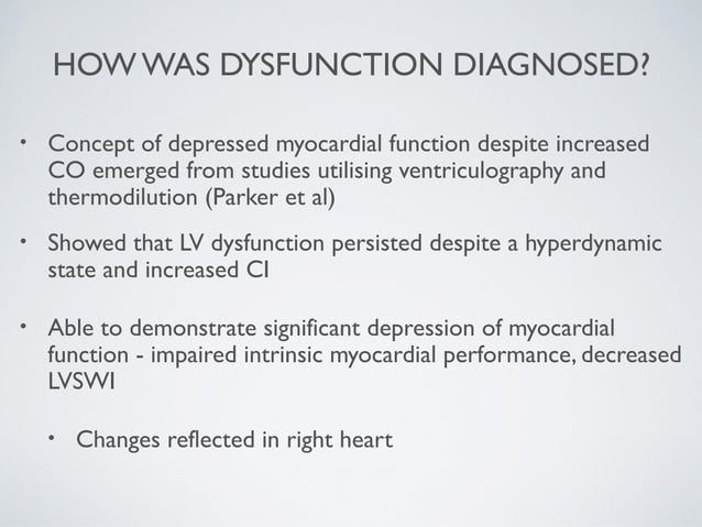 Cardiacdysfunction | PPT | Heart and Cardiovascular Diseases | Diseases ...
