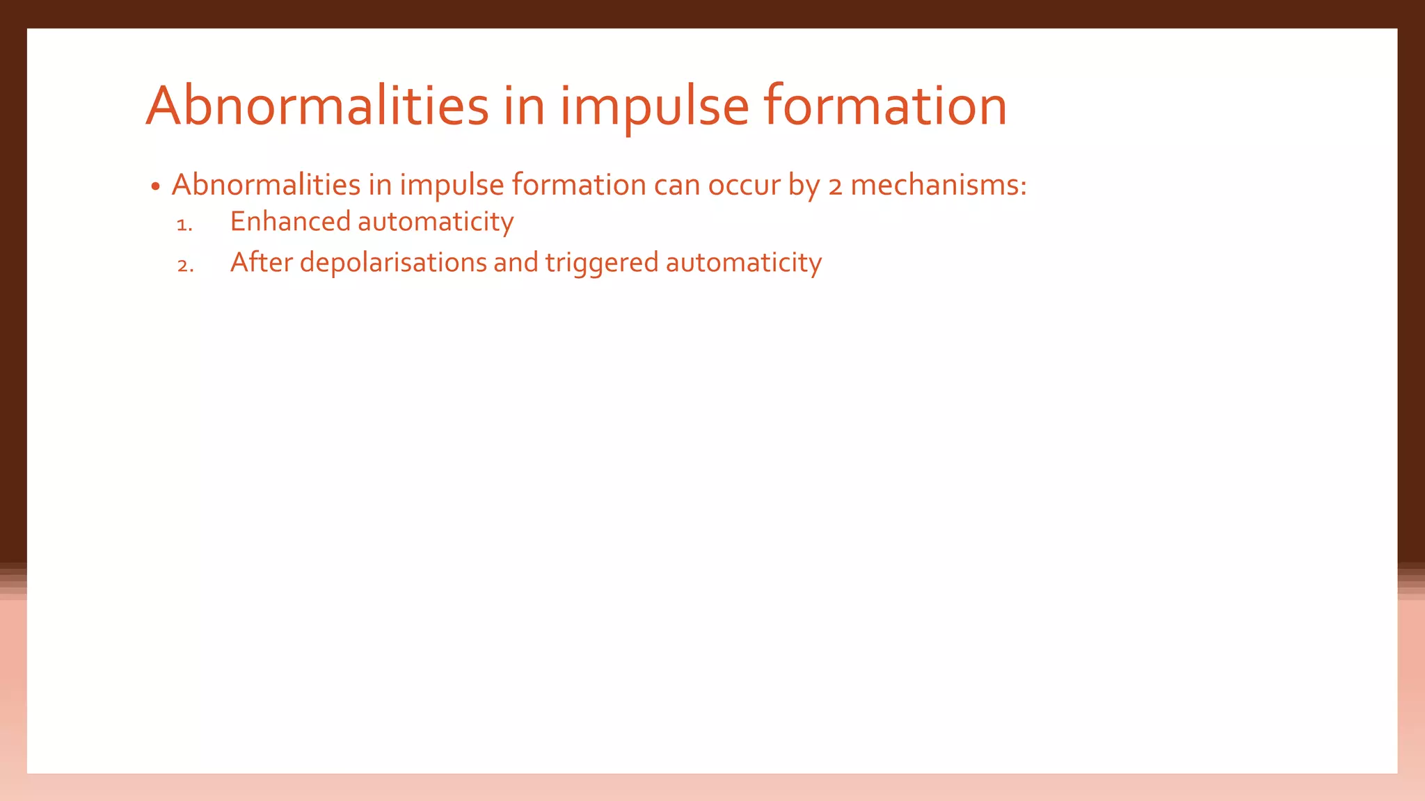 Cardiac electrophysiology | PPTX