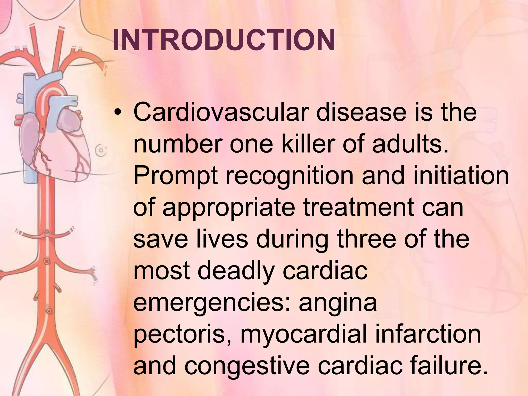 Cardiac emergency ppt | PPTX