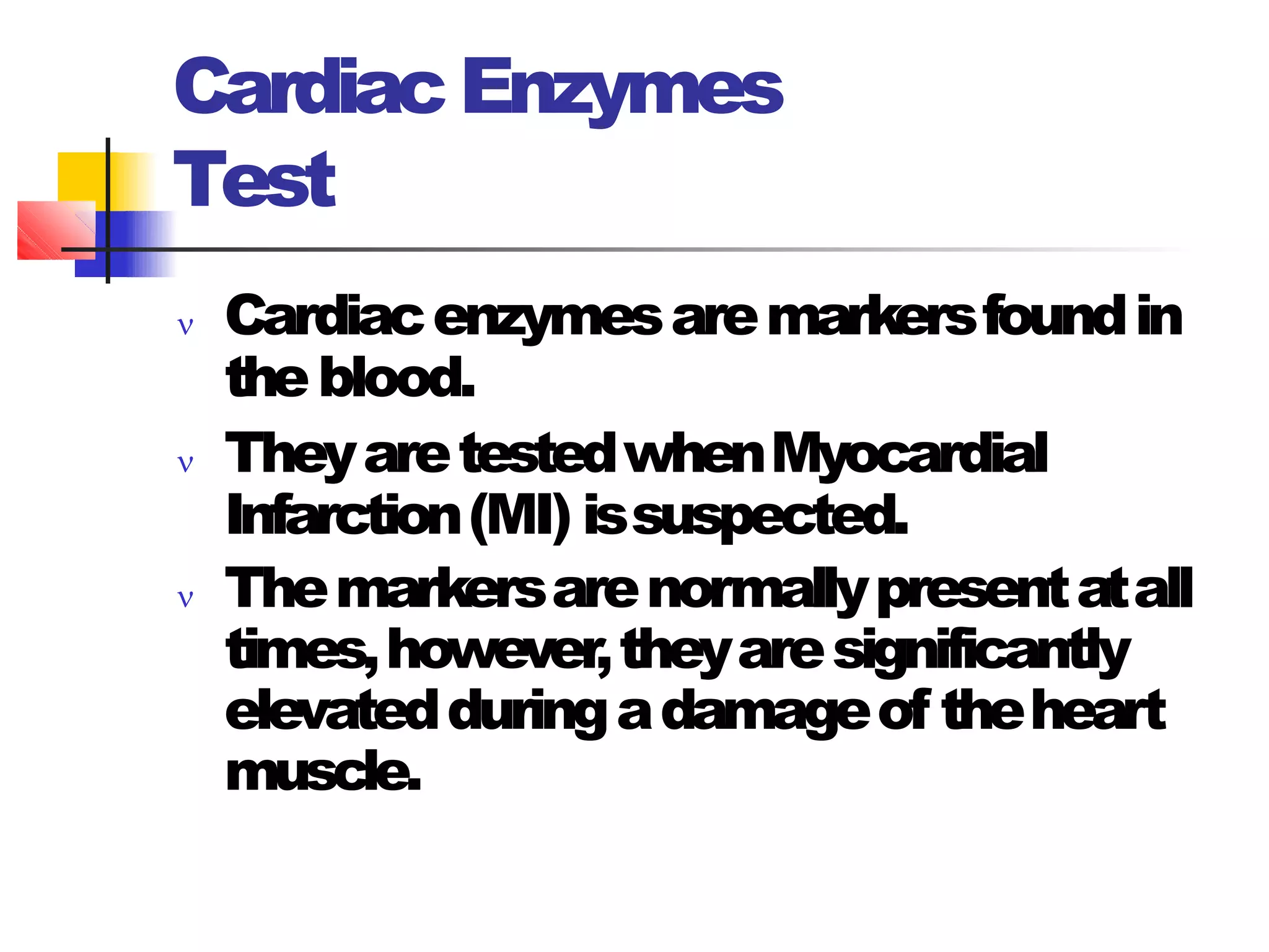 Cardiac enzymes | PPTX