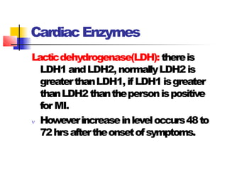 Cardiac enzymes | PPTX