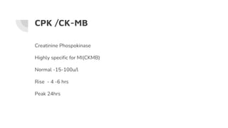Cardiac enzymes | PPTX