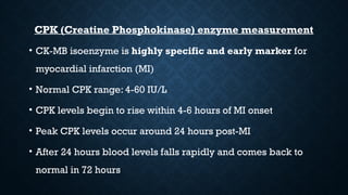 Important Enzymes and their Diagnostic Value in CVS | PPTX