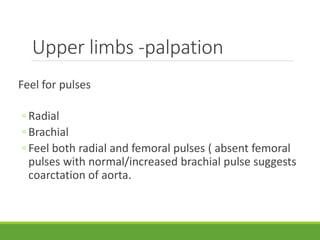 Cardiac Examination.ppt | Heart and Cardiovascular Diseases | Diseases ...