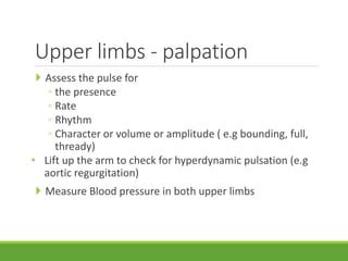 Cardiac Examination.ppt | Heart and Cardiovascular Diseases | Diseases ...