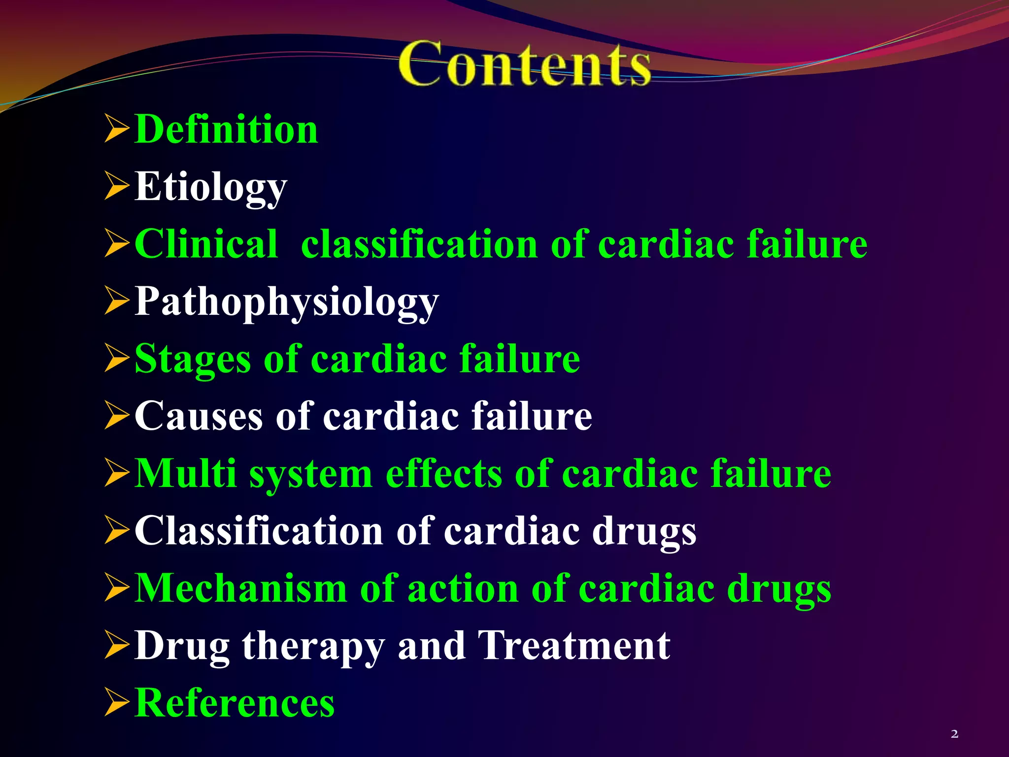 Cardiac Failure | PPTX