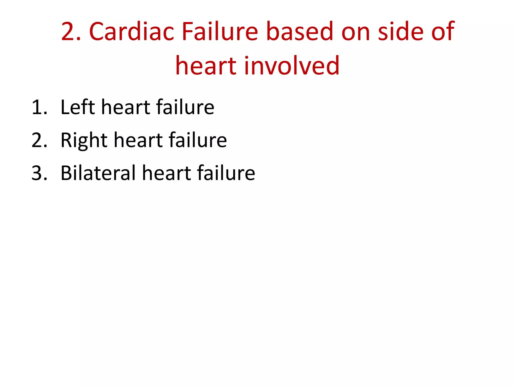Cardiac failure | PPTX