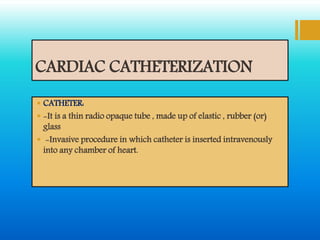 Cardiac function test | PPTX
