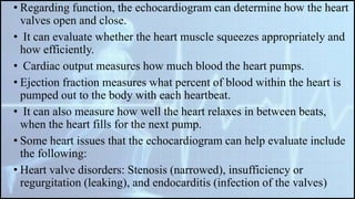 Cardiac function tests | PPTX