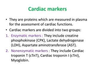 Cardiac function tests and related abnormalities .pptx