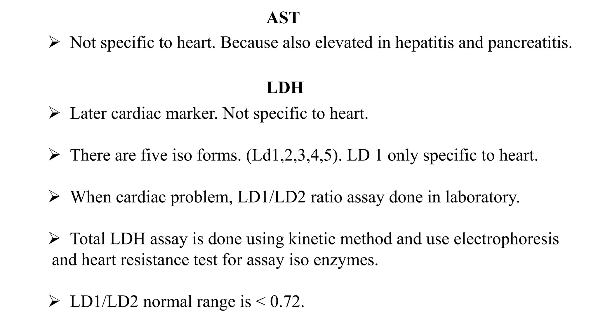 cardiac function tests and interpretation of results | PDF