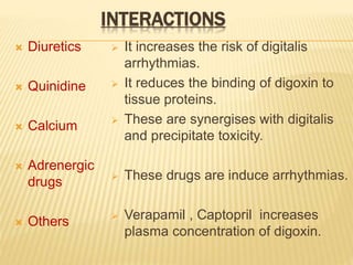 Cardiac glycoside PHARMACOLOGY | PPTX