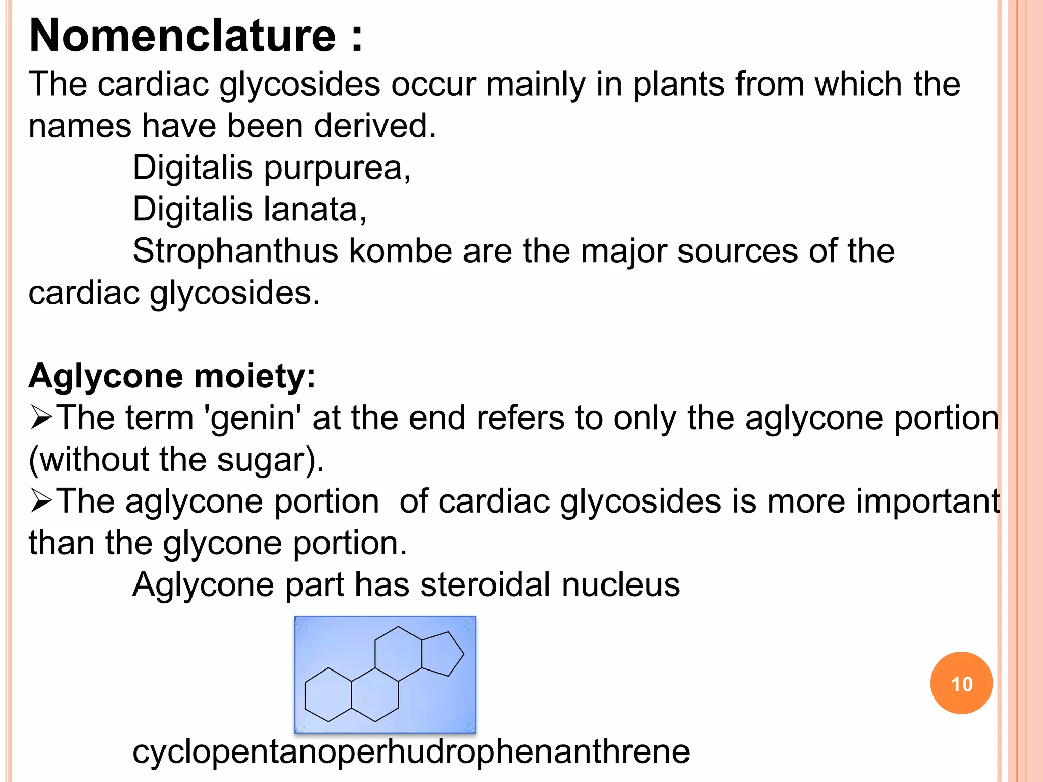 Cardiac glycosides | PPTX