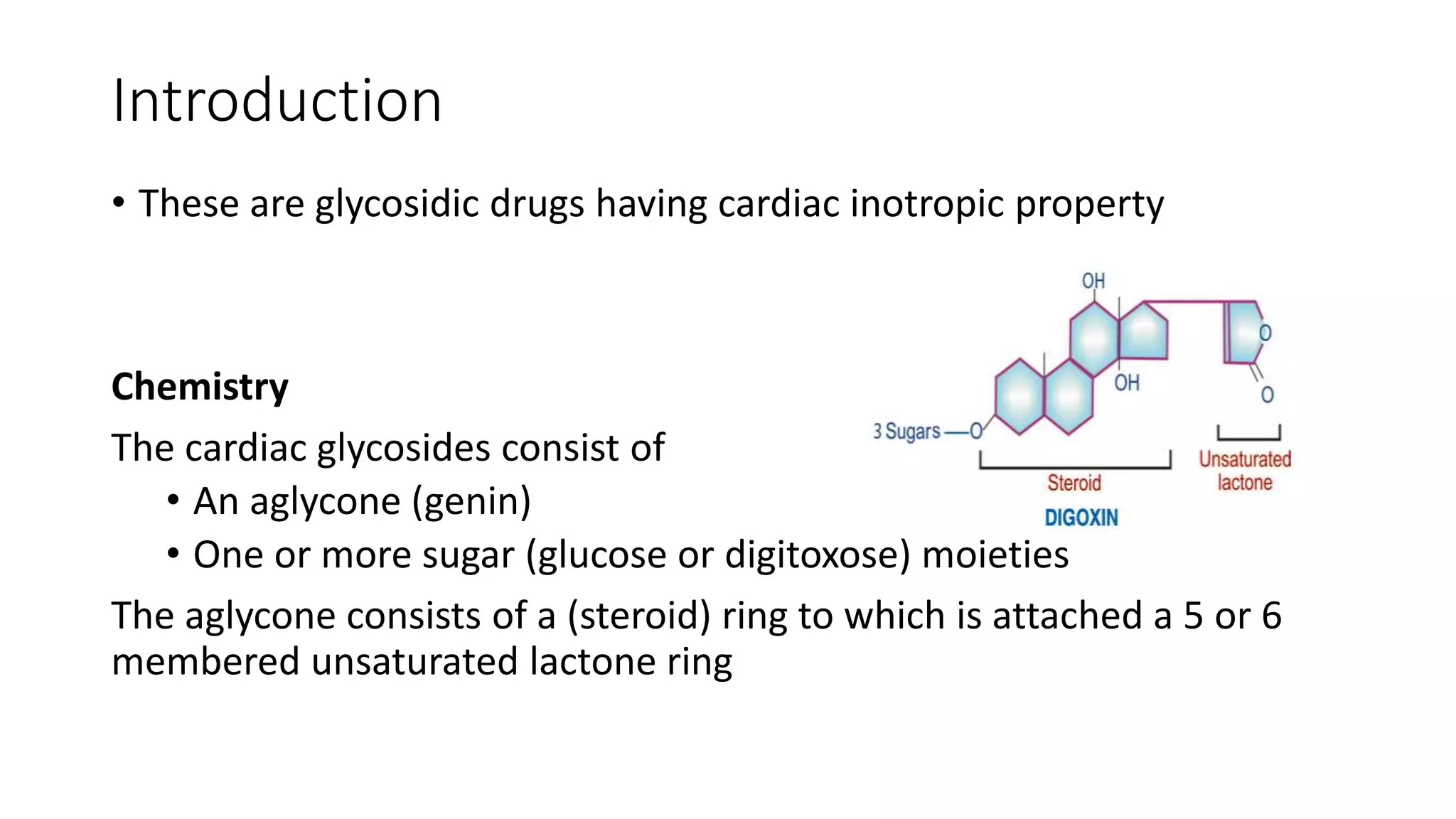Cardiac glycosides | PPTX
