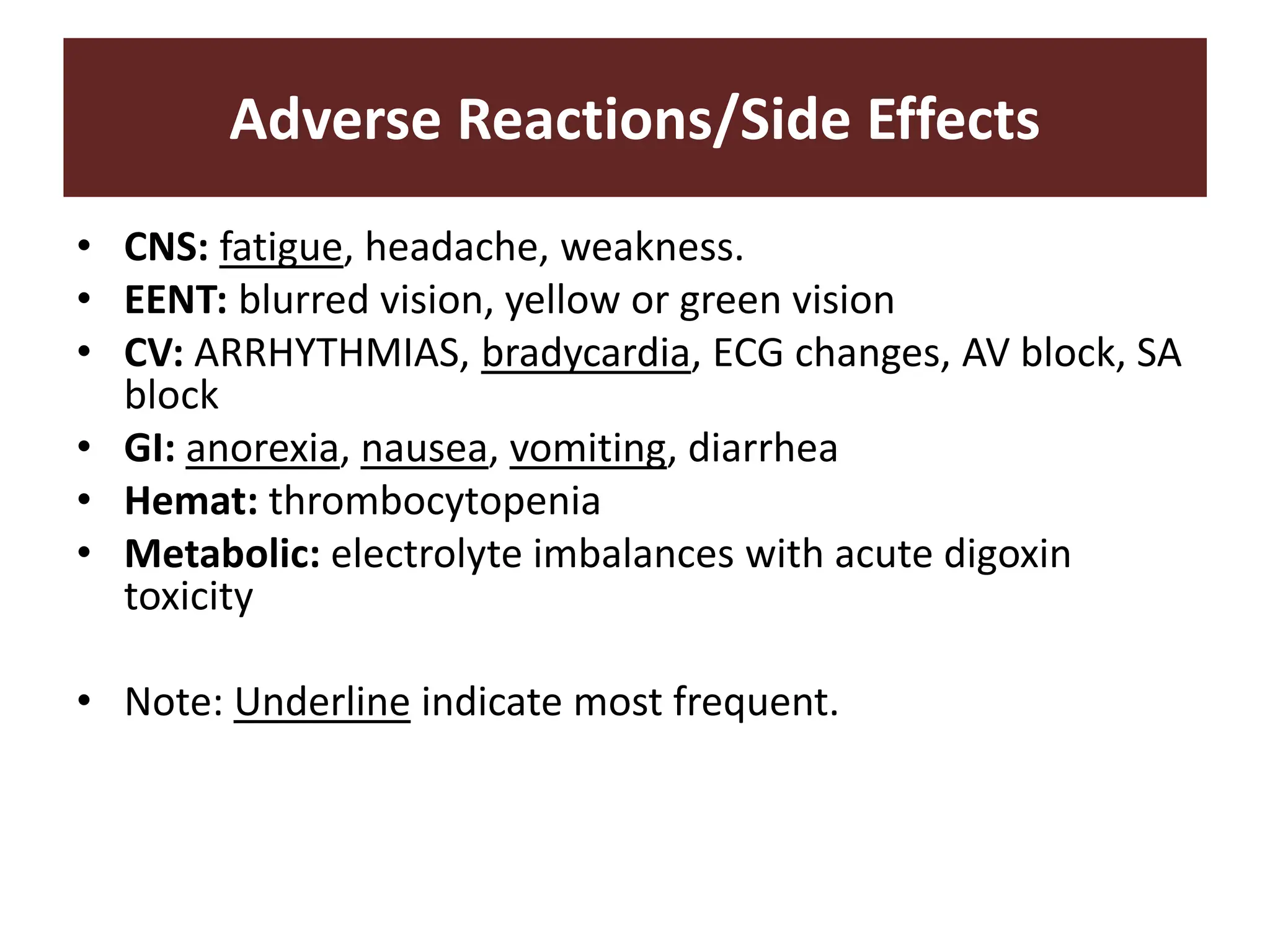 Cardiac Glycosides and it's side affecte | PPTX