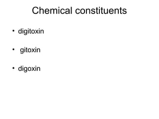 Cardiac glycosides lecture notes-2012-2013 | PPT