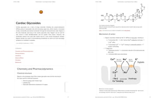 Cardiac Glycosides | PPT