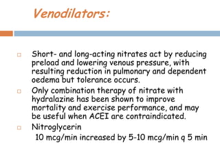 Cardiac heart failure | PPTX
