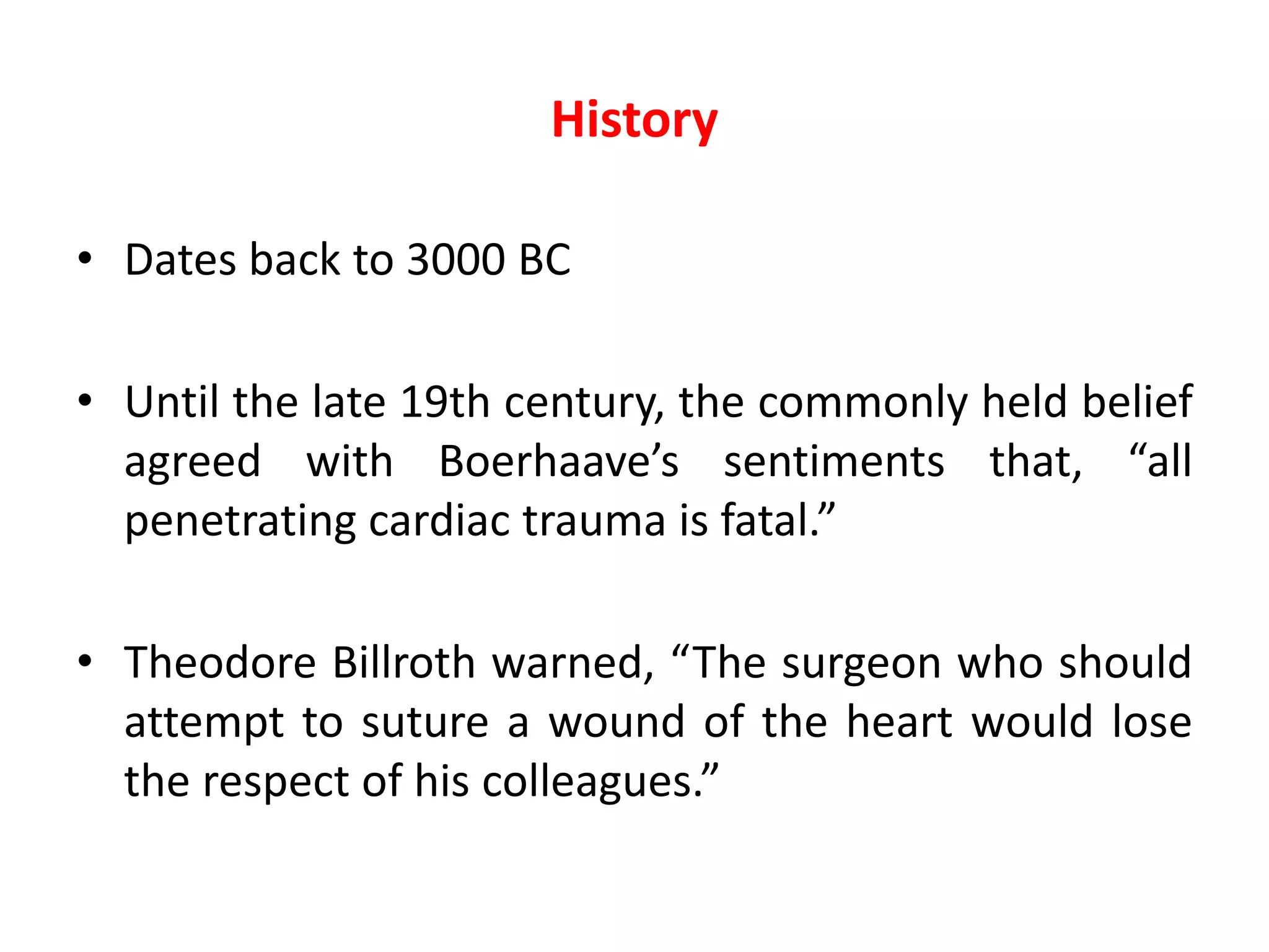 Cardiac injuries copy | PPTX