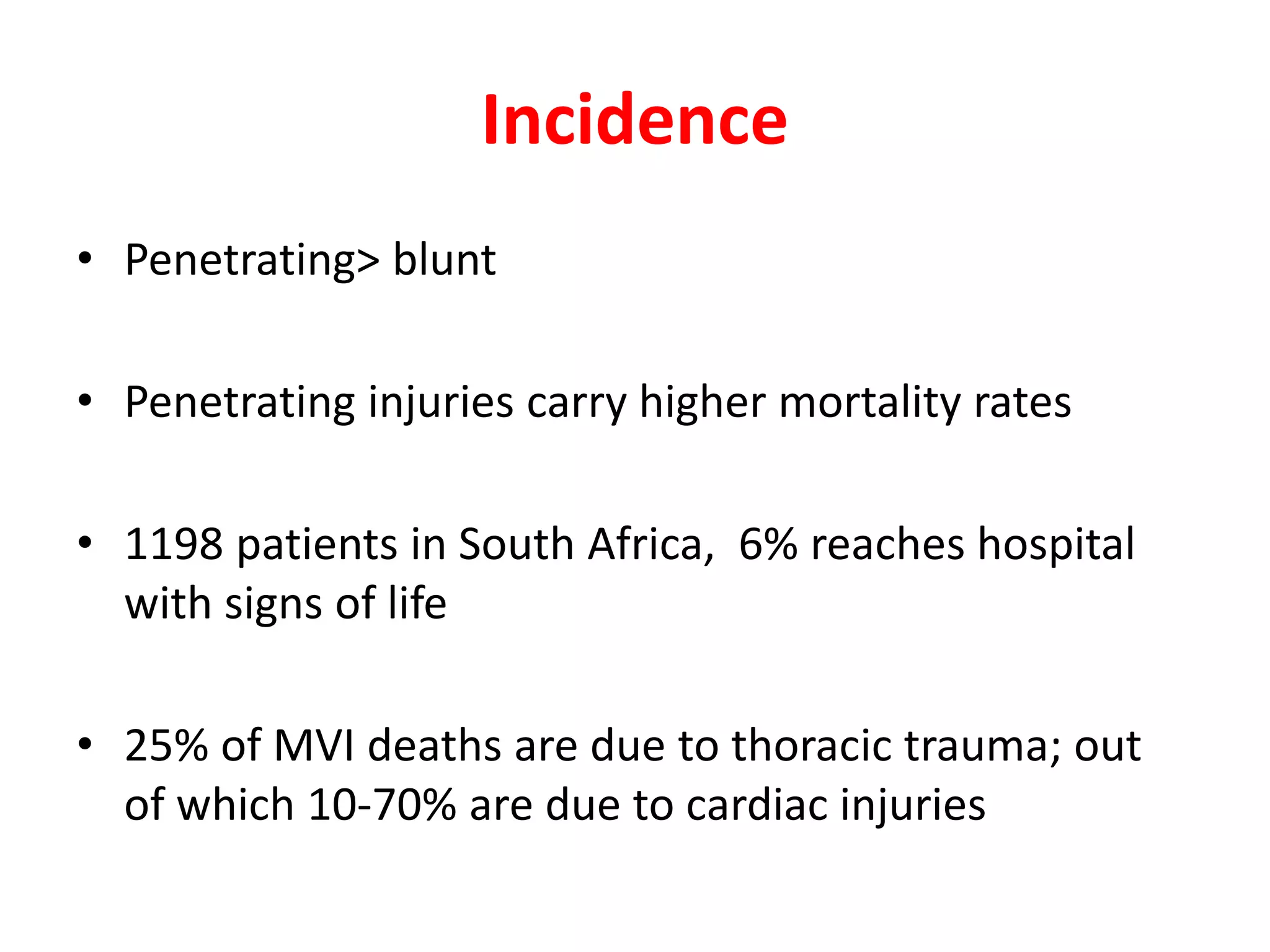 Cardiac injuries copy | PPTX