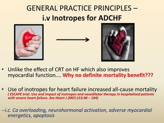 CARDIAC INOTROPES - DR SANDEEP MOHANAN.ppsx