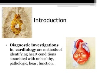 Cardiac investigations | PDF
