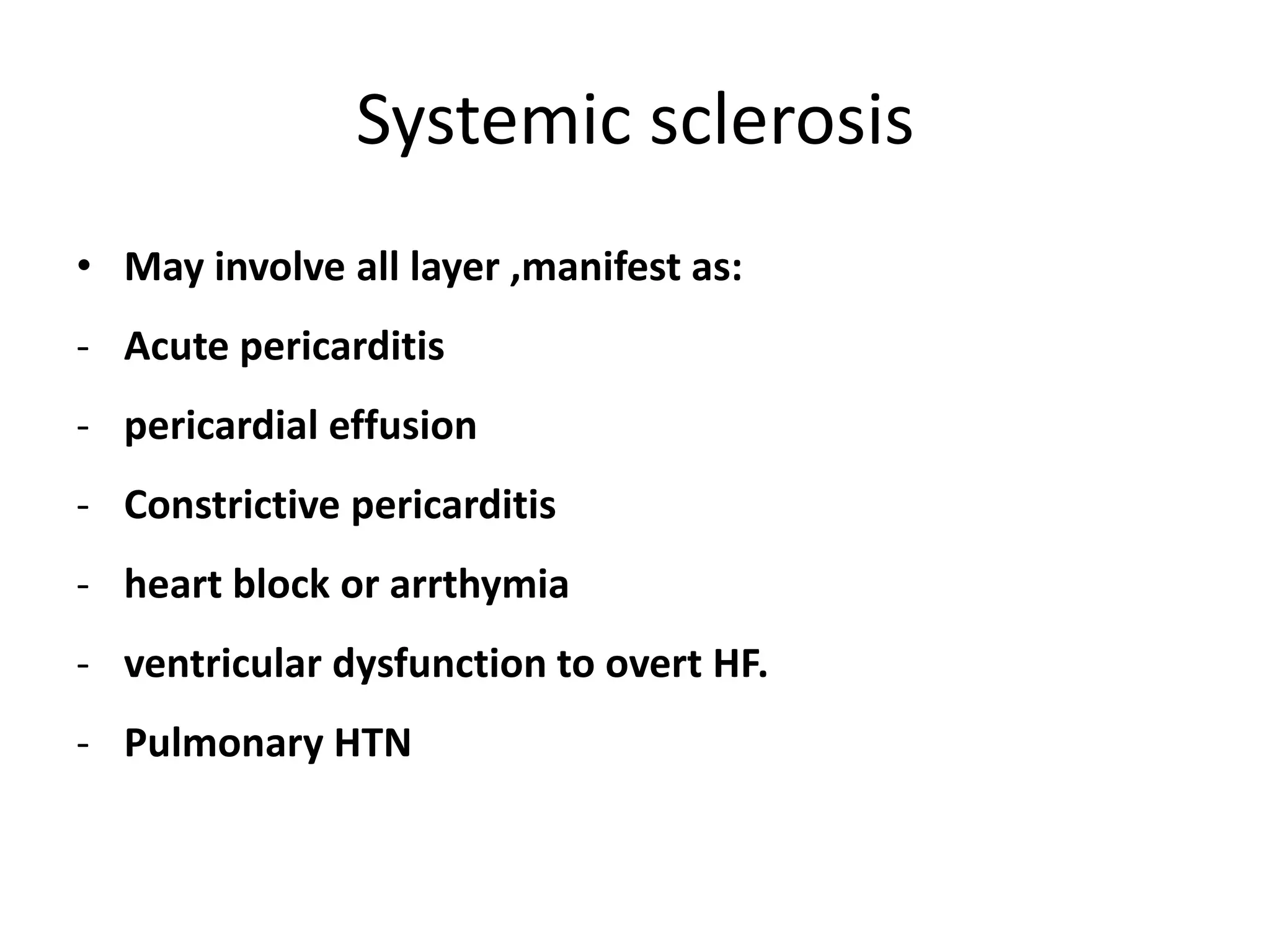 Cardiac manifestation of systemic diseae.pptx