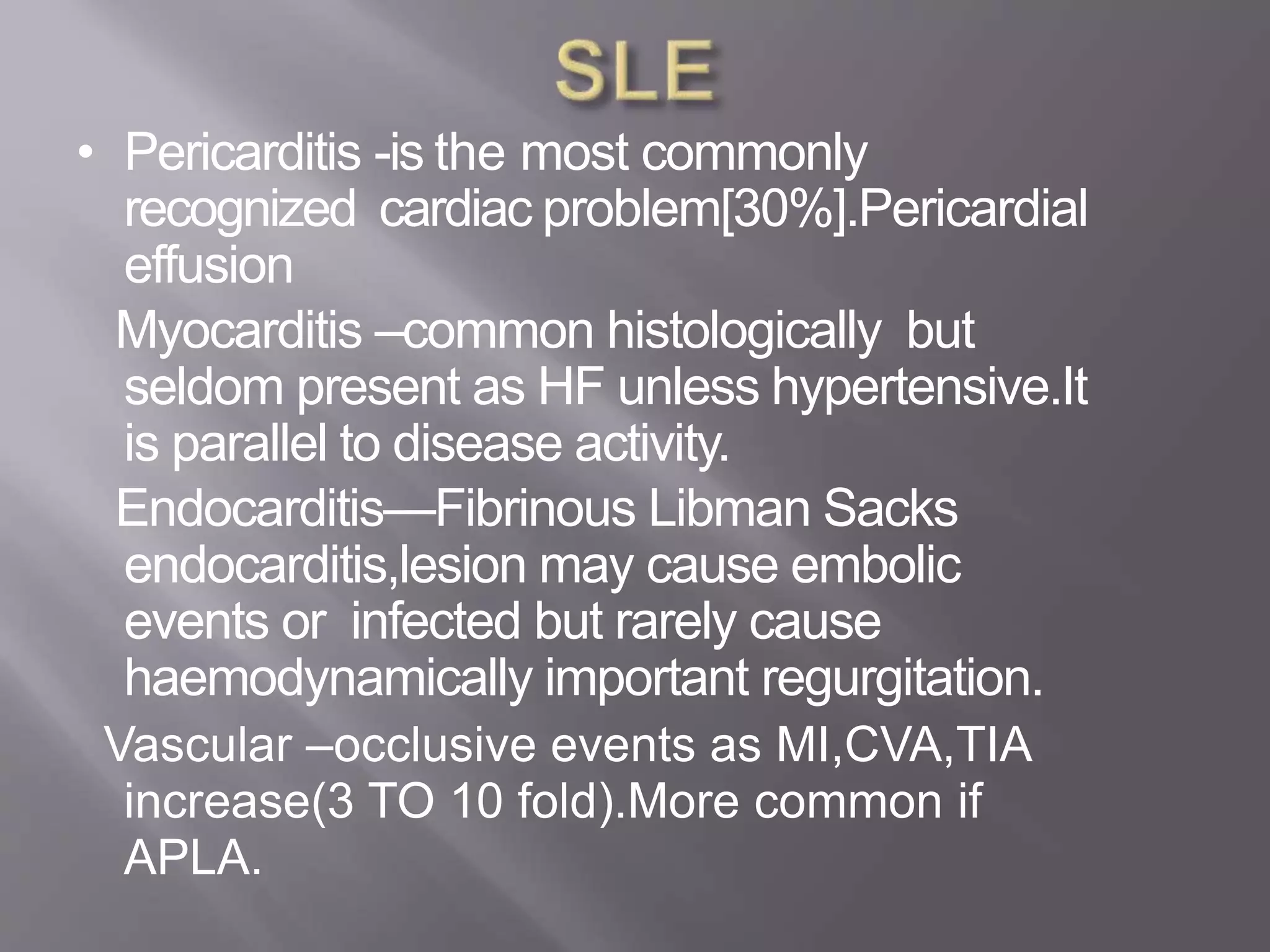 Cardiac manifestation of systemic disease.pptx final | PPTX