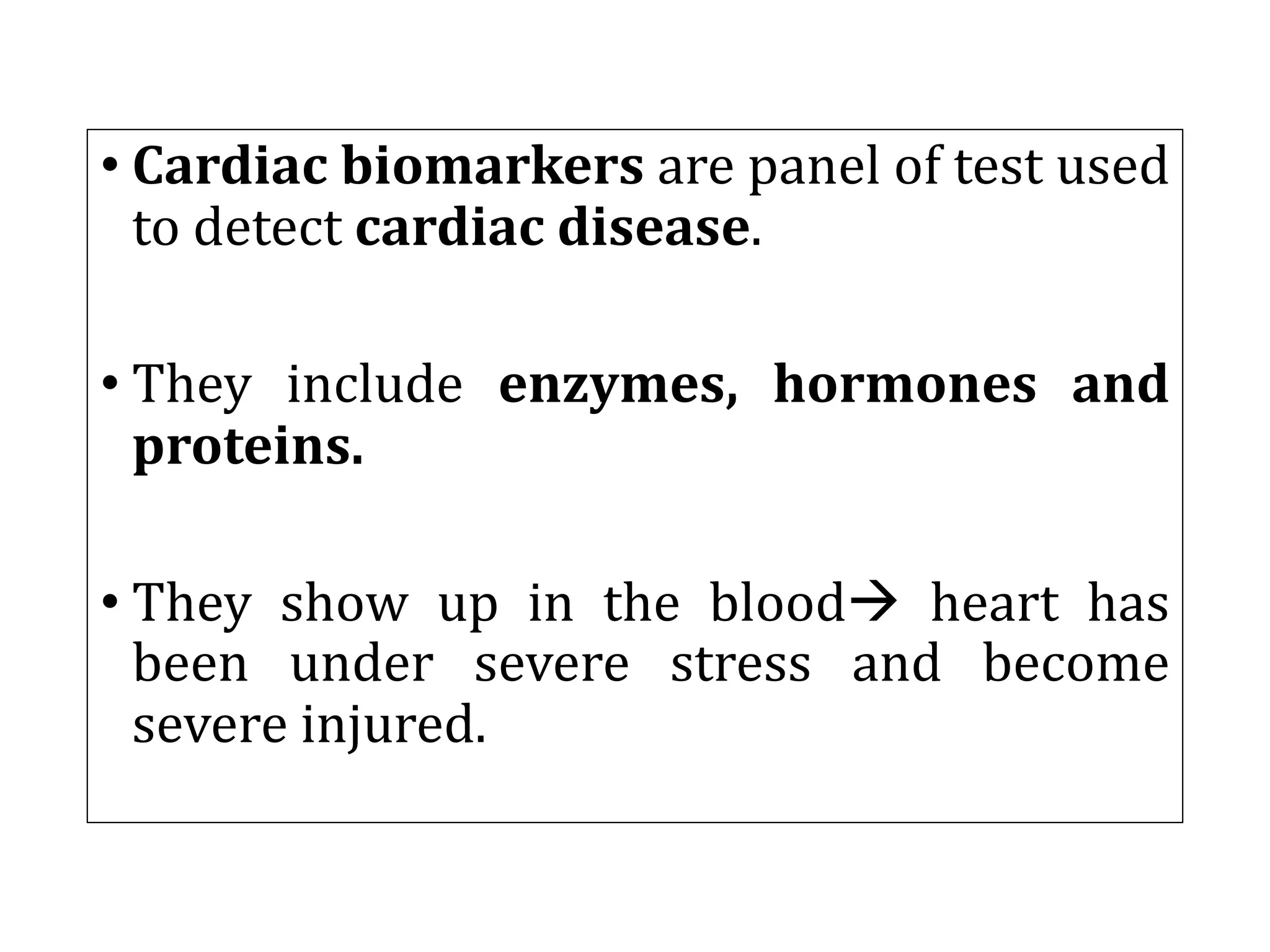 Cardiac markers | PDF