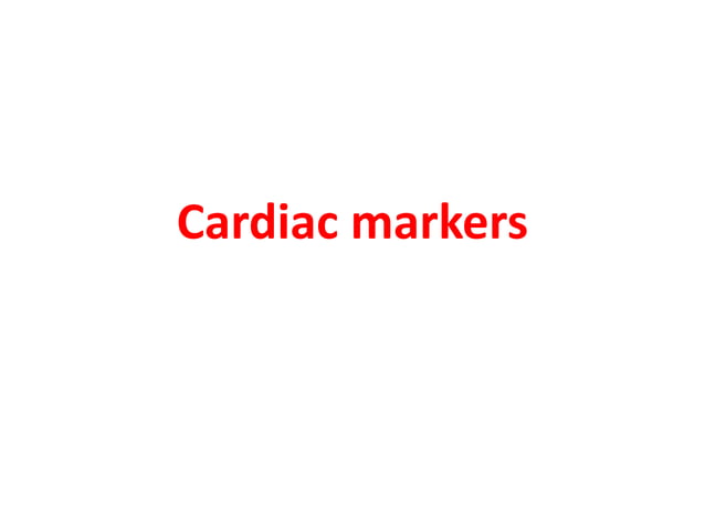 Cardiac markers.pptx