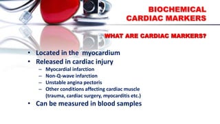 Cardiac Markers (Recap and Update) | PPTX