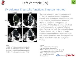 Cardiac Measurements Guidelines | powered by Esaote | PPT