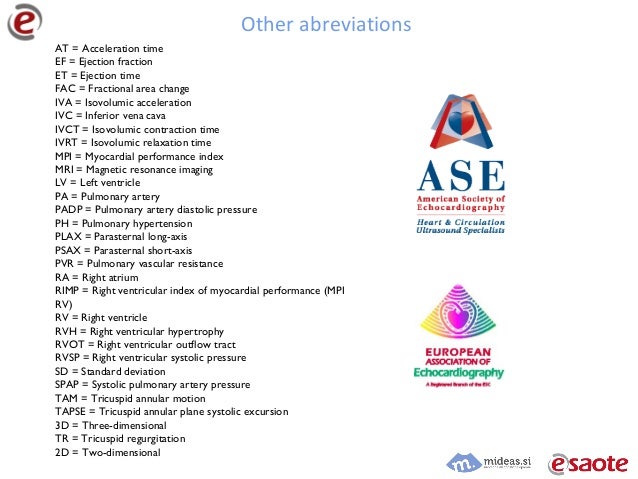 Ase Guidelines Lv Measurements | Natural Resource Department