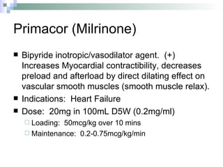Cardiac medications | PPT