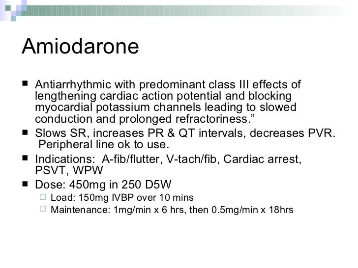 Cardiac medications