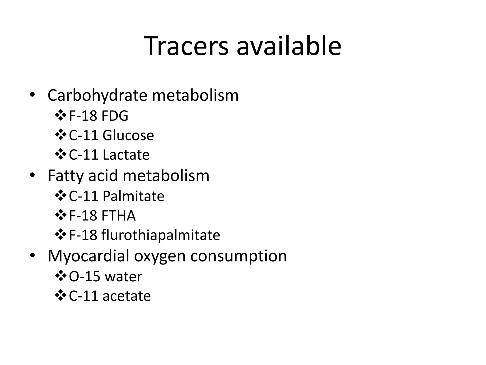 Cardiac metabolic imaging | PPT