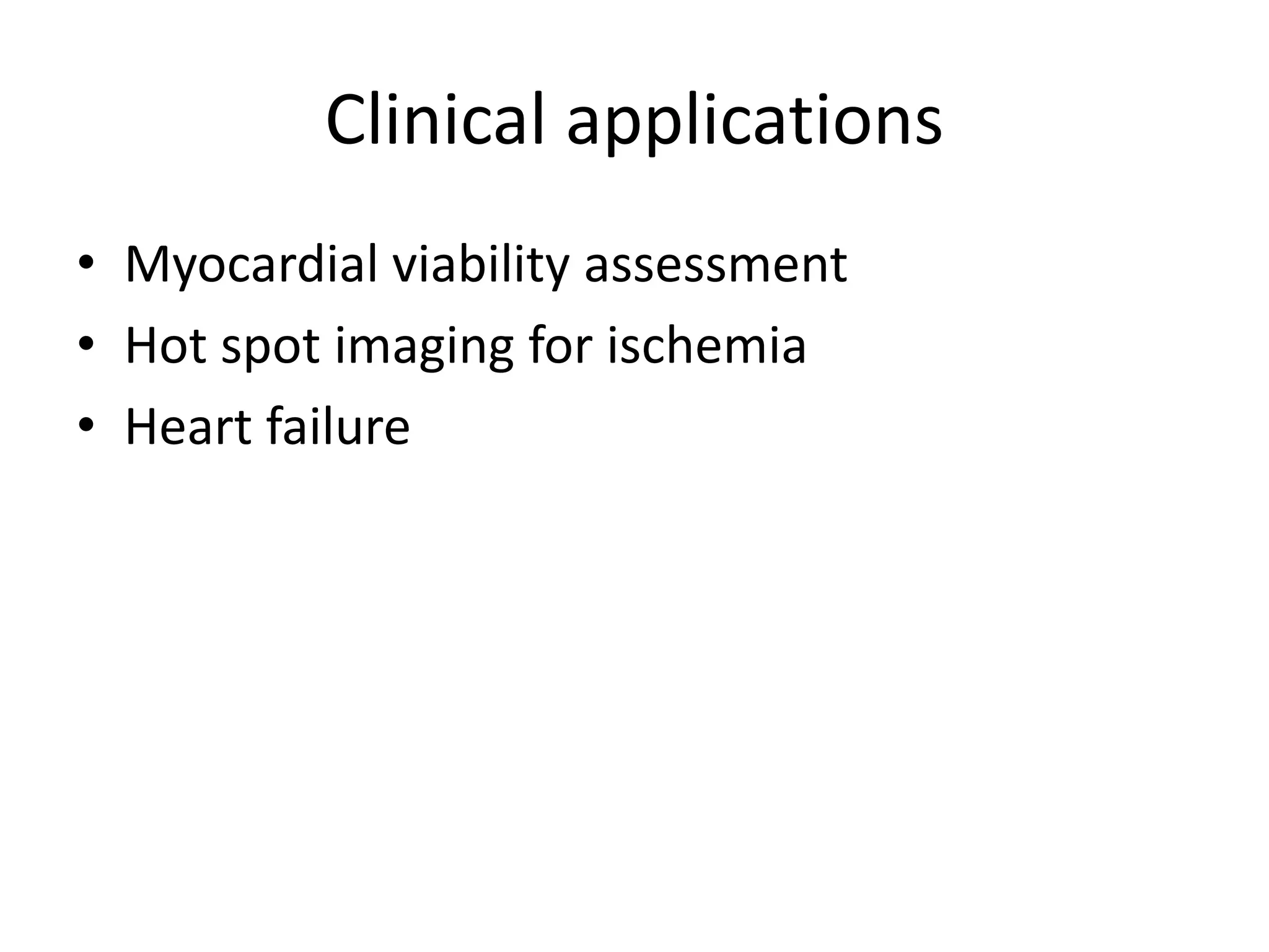 Cardiac metabolic imaging | PPT