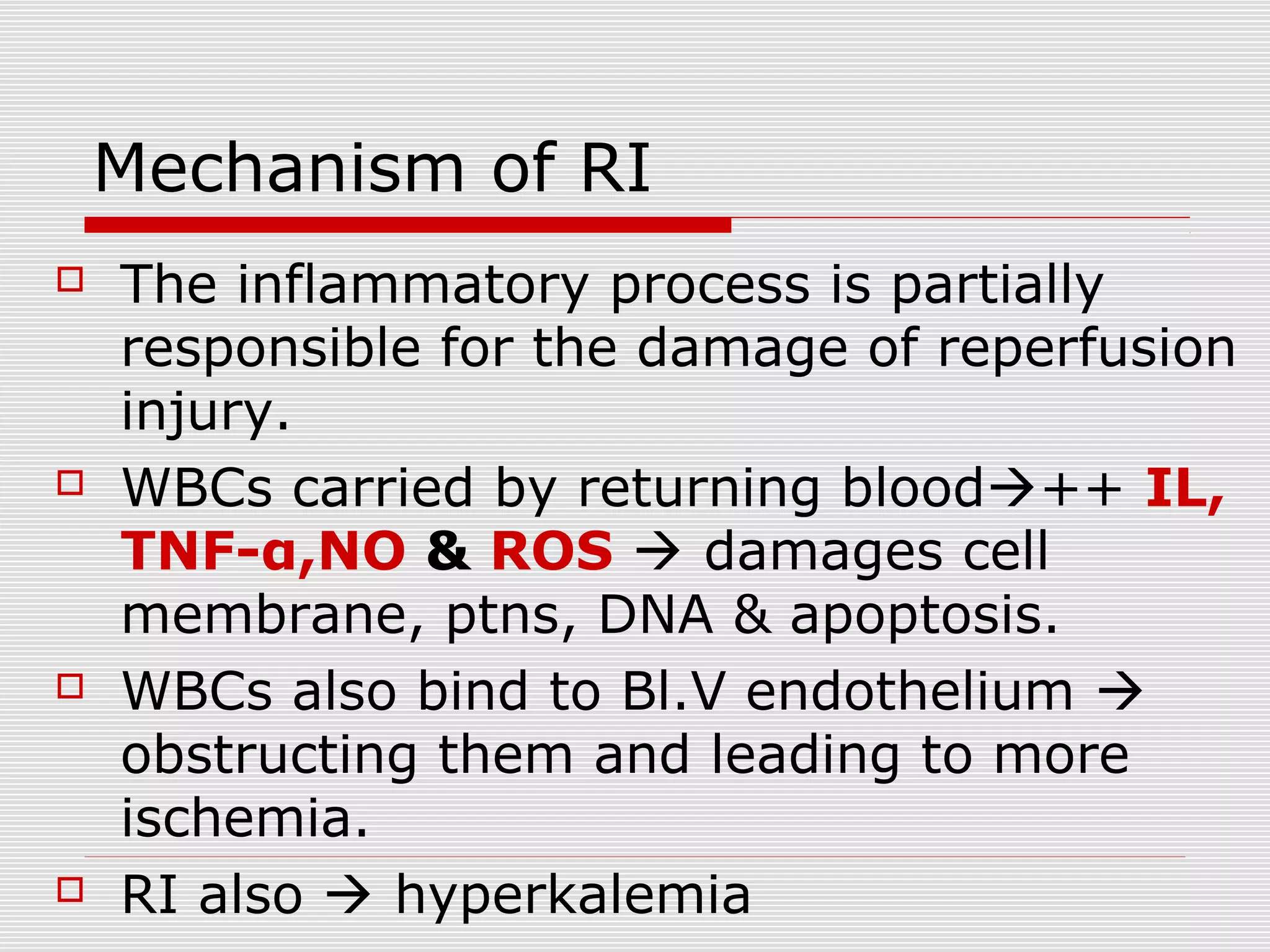 Cardiac metabolism & reperfusion injury | PPT