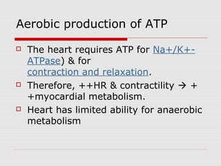 Cardiac metabolism & reperfusion injury | PPT