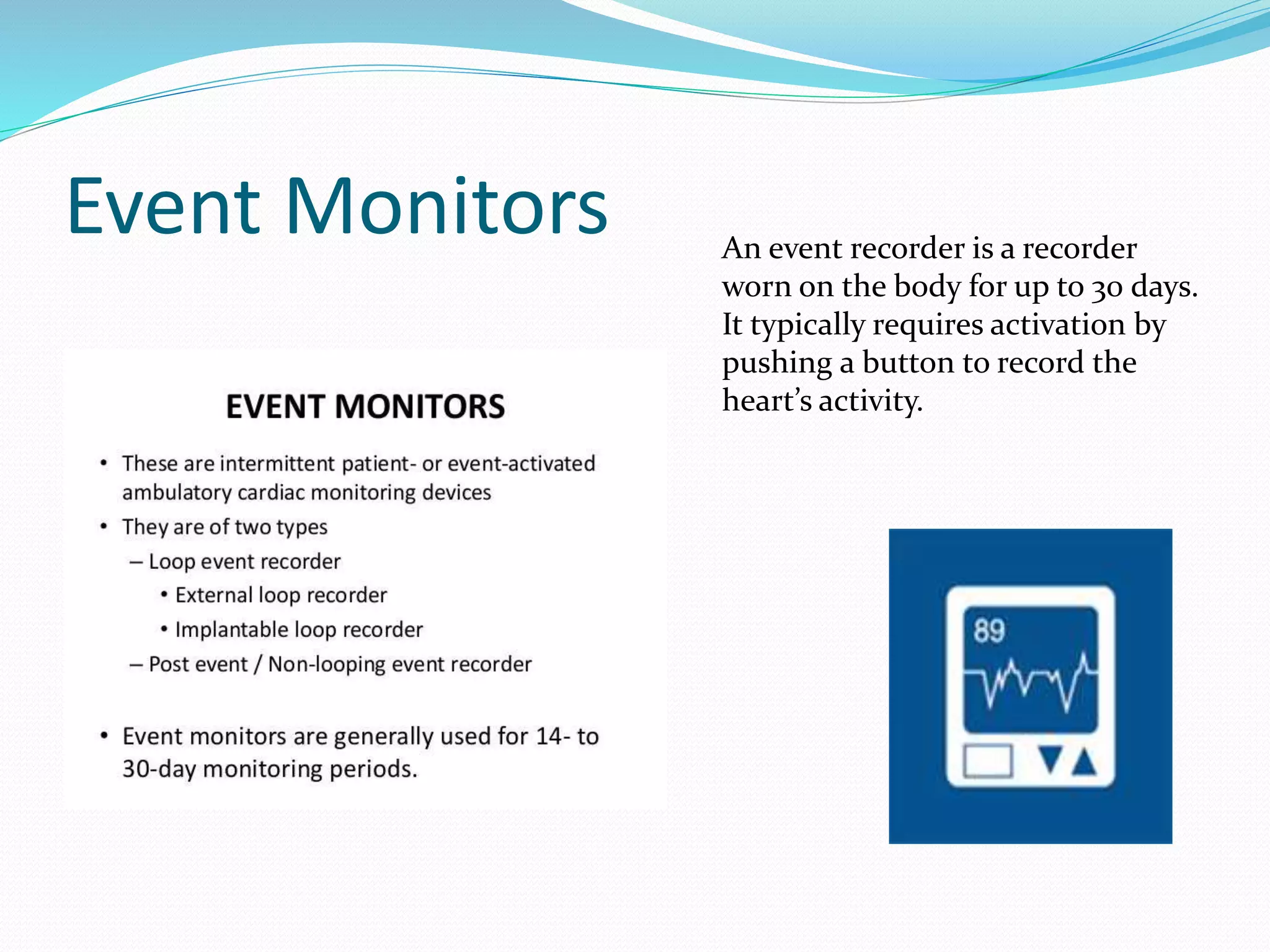 Cardiac monitor ppt | PPTX